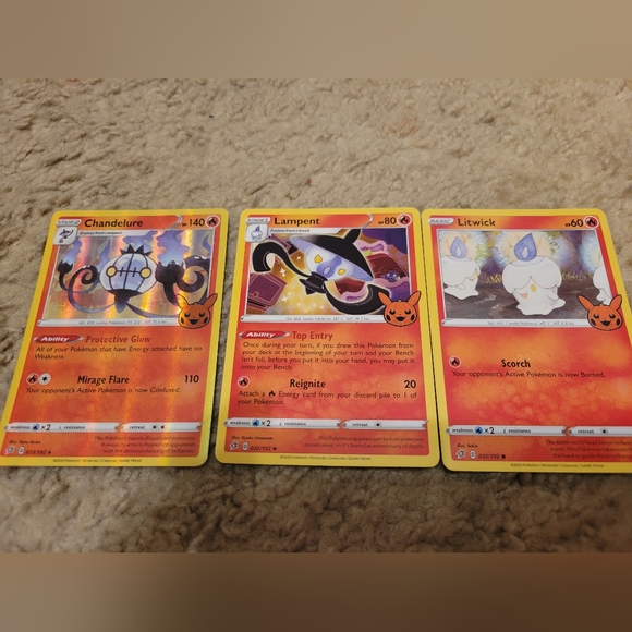 Pokemon | Toys | 3 Pokemon Cards | Poshmark